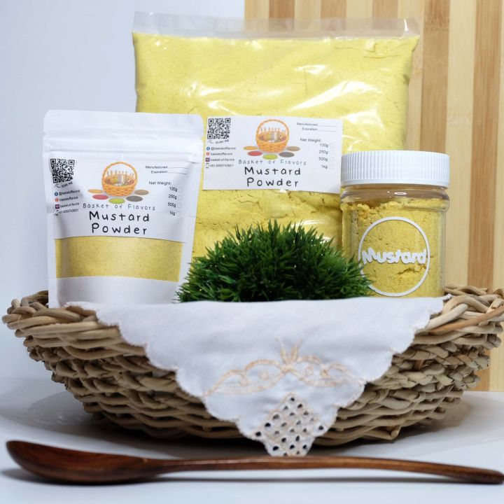 Mustard Powder 25g 50g 100g 250g 500g 1000g 1kg | Lazada PH