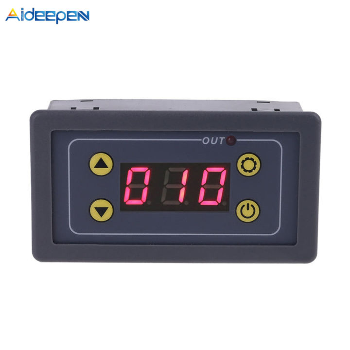 Aideepen Delay Relay Module 5V 12V 24V Timer Relay 0.01s-999min Digital ...