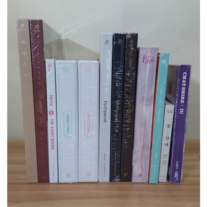 TWICE DAY6 IU ALBUMS (PAGE TWO, TSB, FEEL SPECIAL, THE YEAR OF YES ...