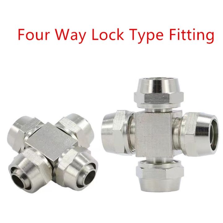 Pneumatic joint pipe joint gas pipe hose quick tightening joint PZA4 6 ...