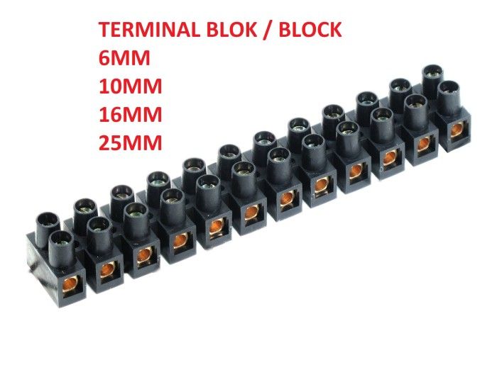 Terminal Kabel Listrik Berbagai Ukuran 6 , 10, 16 , 25 mm | Lazada ...