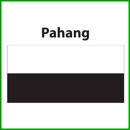 Pahang Flag 2x4ft, Bendera Pahang 2x4ft, Polyester | Lazada