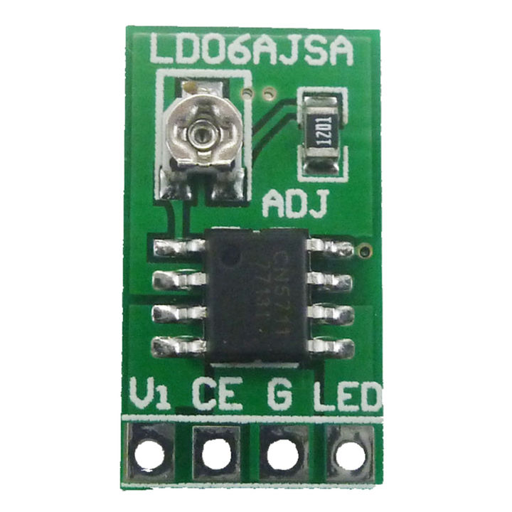 DC 3.3V 3.7V 5V LED Driver 30-1500MA Constant Current Adjustable Module ...
