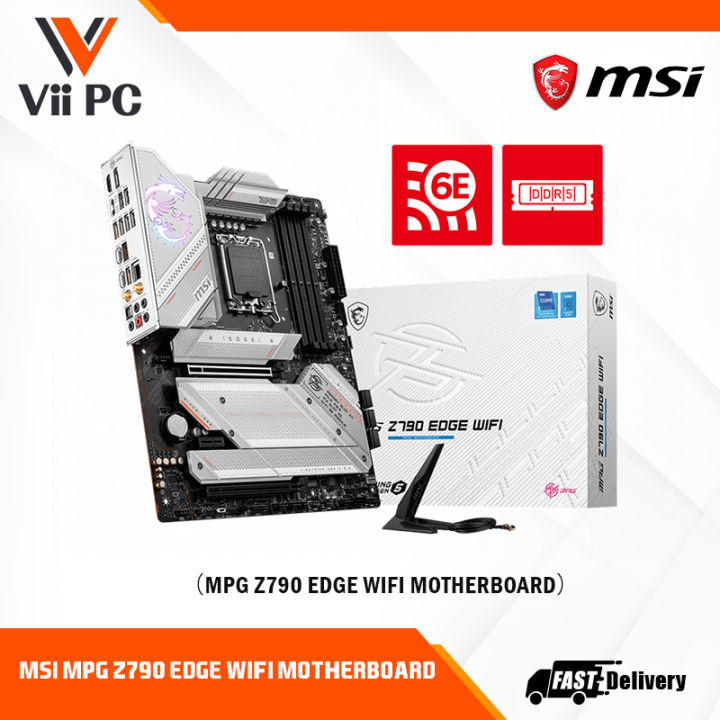 MSI MPG Z790 EDGE TI MAX WIFI INTEL Z790 DDR5 Wi-Fi 6E ATX MOTHERBOARD ...