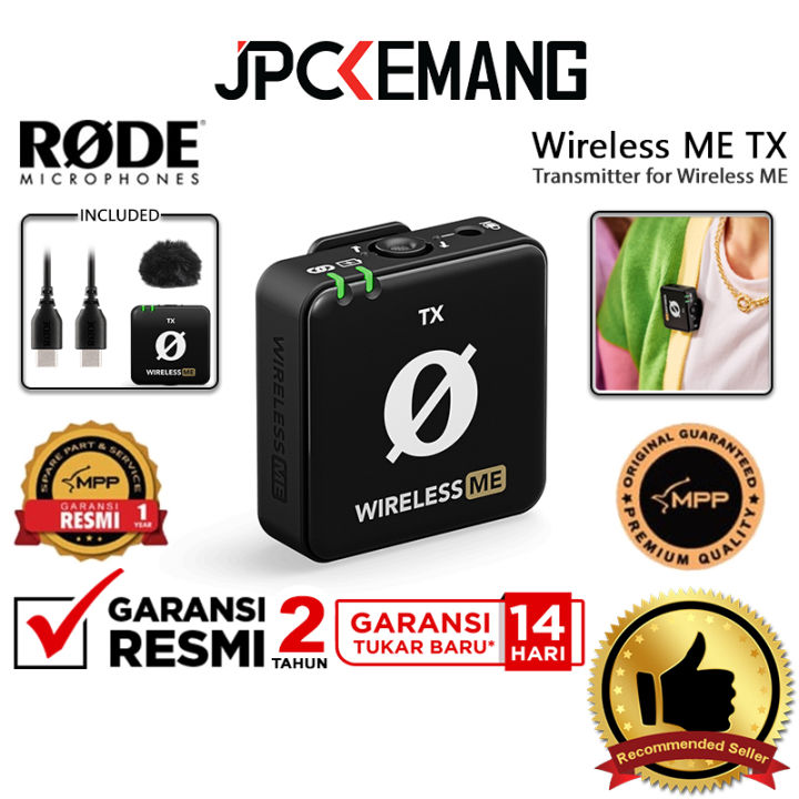 RODE Wireless ME TX Transmitter for the Wireless ME Microphone JPC ...