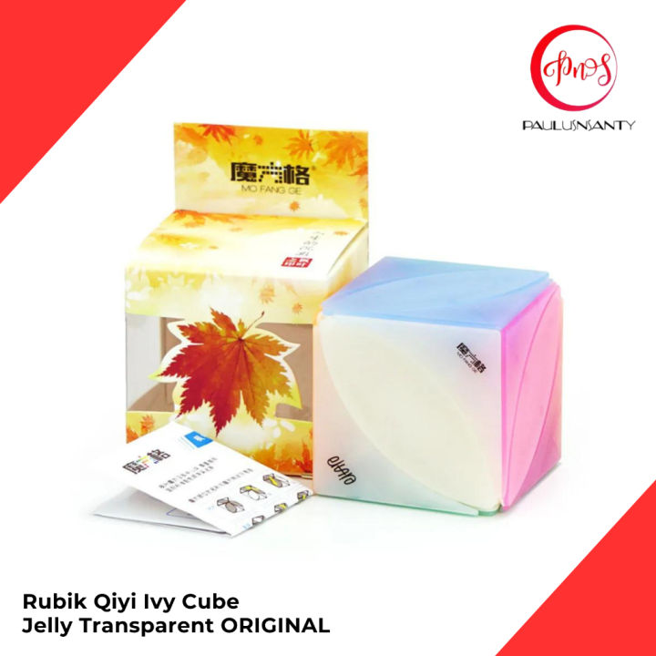 Rubik Ivy Qiyi Ivy Cube Jelly Version Transparent ORIGINAL | Lazada ...