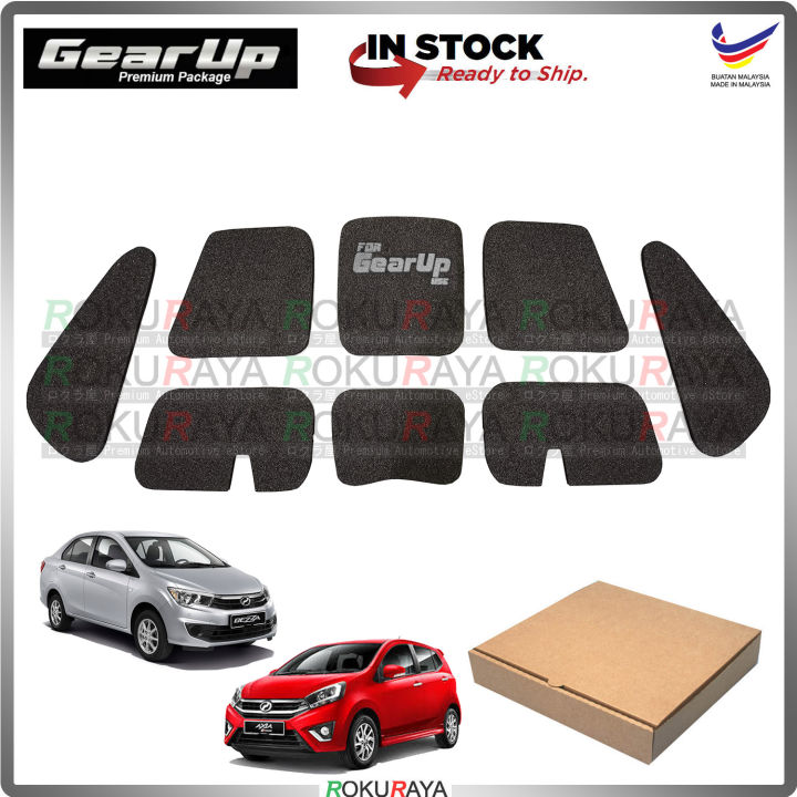 Perodua Bezza Axia GEAR UP Hood Insulator Front Bonnet Vibramat ...