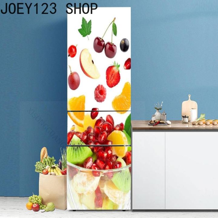 Custom refrigerator sticker plastic wrap freezer stickers refrigerator ...