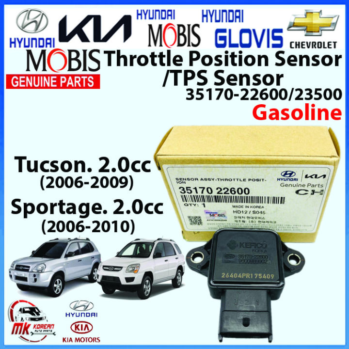 [GENUINE] Throttle Position Sensor/TPS Sensor for Gasoline. Tucson(2006 ...