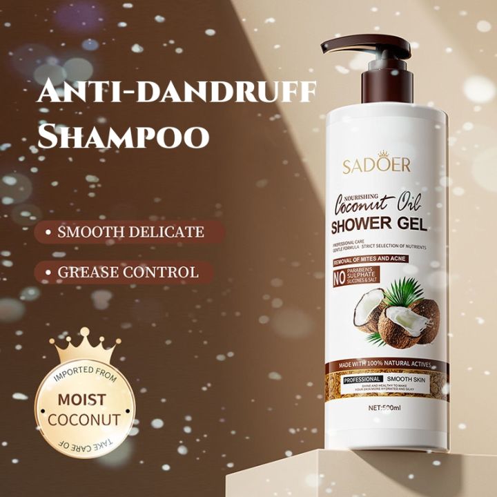 Coconut shampoo anti dandruff shampoo kelemumur syampoo anti hair loss shampoo Oil Control ...