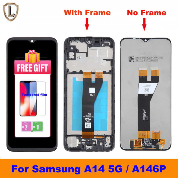 100% Tested 6.6'' Original LCD For Samsung Galaxy A14 4G 5G LCD A146 ...