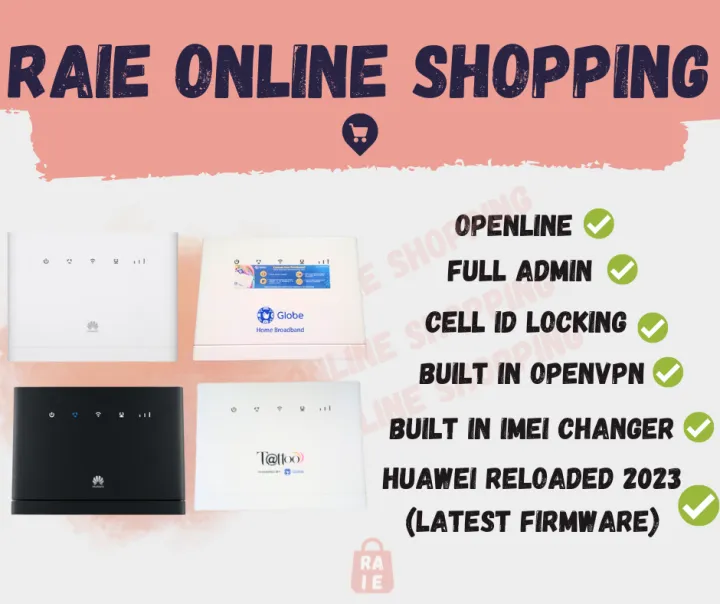 Huawei B315S-936 4G LTE Wi-Fi Router Openline Full Admin [REFURBISHED ...