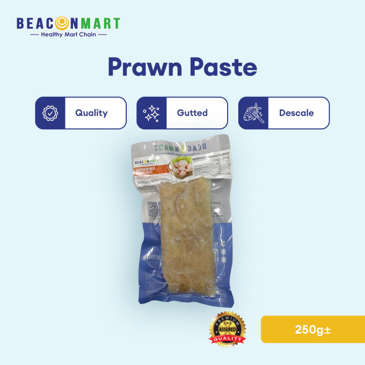 [Beacon Mart] Fresh Frozen Prawn Paste | 250g± | Pes Udang 虾滑 | Lazada