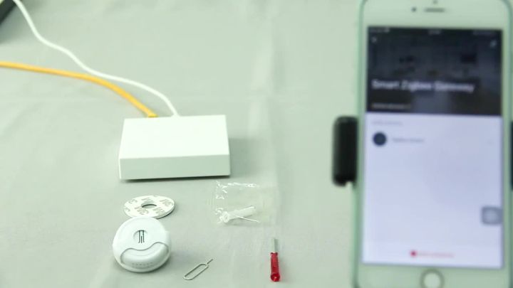 Tuya ZigBee 3.0 Wireless Temperature and Humidity Sensor Compatible ...