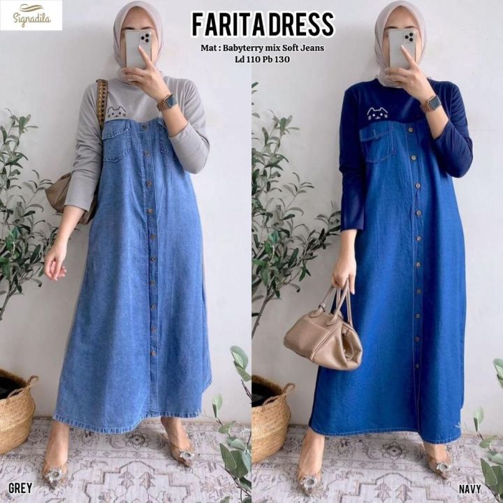 FARITA DRESS From SIGNADiLa | Lazada Indonesia