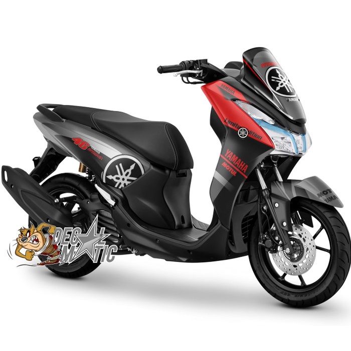 Stiker Full body Decal Variasi Motor Yamaha Lexi 125 Grafis 46 | Lazada ...