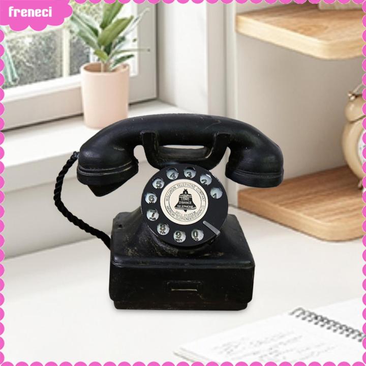 freneci Old Fashion Landline Telephone Model Creative Retro Telephones ...