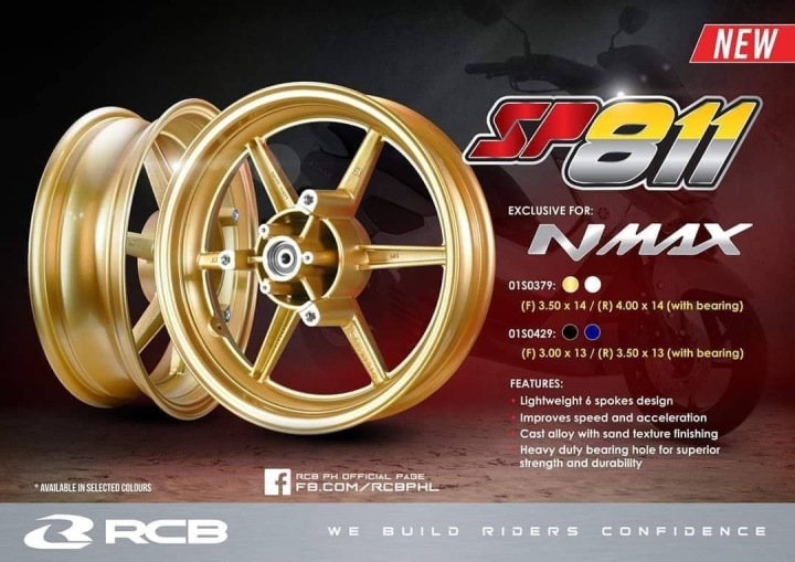RCB Racing Boy | SP811 Yamaha NMAX v1 with Bearing | RCB Sport Rim 811 ...