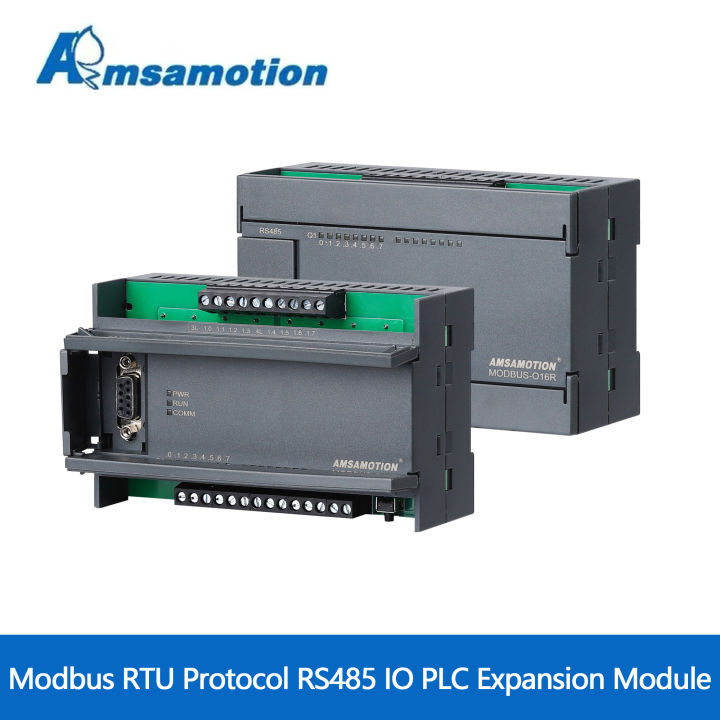 Modbus RTU Protocol RS485 IO PLC Extensible Module 8/16/32 Channel Relay Transistor Type Digital ...