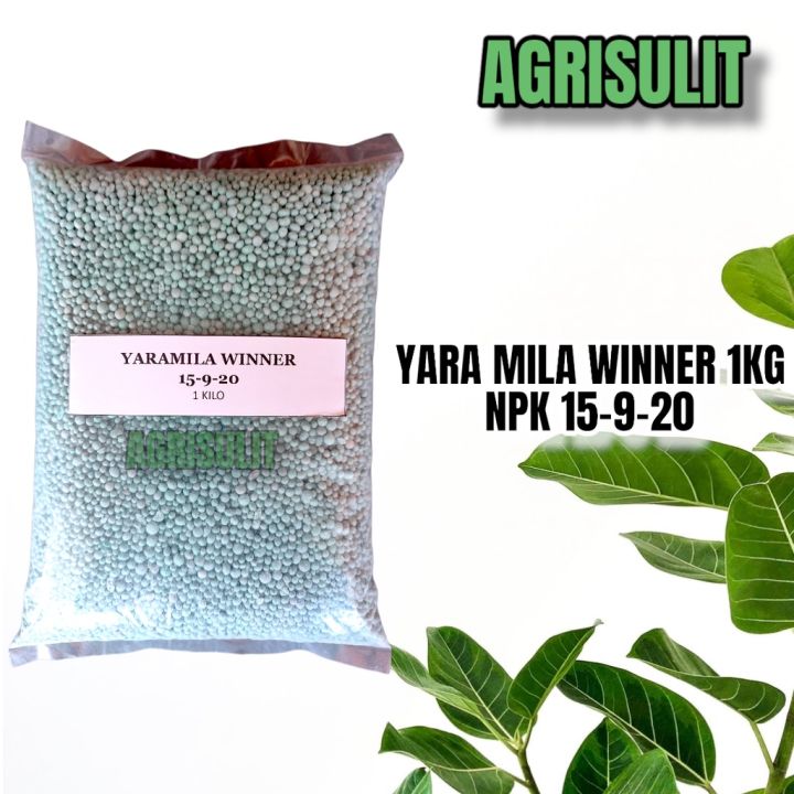 YARA MILA WINNER 1KG FERTILIZER NPK (15-9-20 +2MgO +4S +TE) | Lazada PH