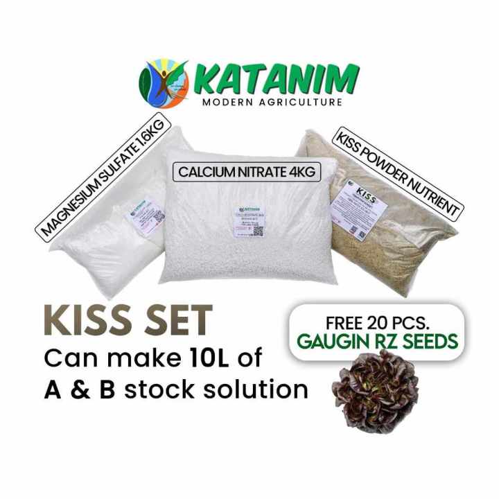 KISS POWDER 10L SET | Nutrient Solution Formulated and Manufactured by ...