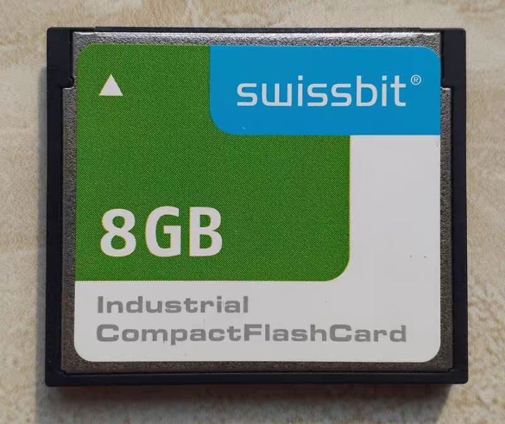 การ์ด SWISSBIT CF 8GB SLC Wide-Temp Industrial Compact Flash CARD（Not ...