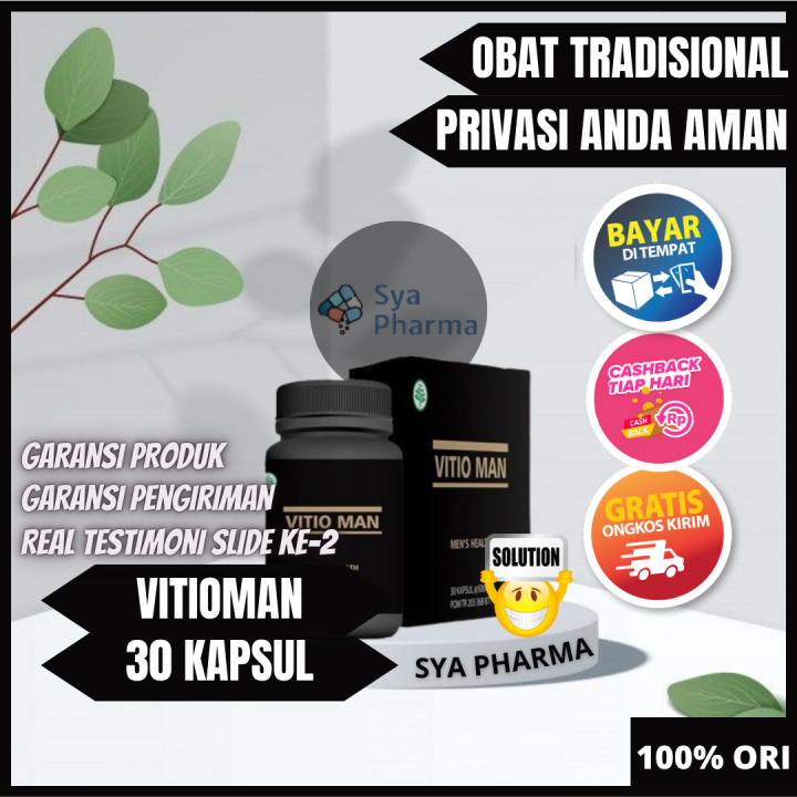 Suplemen Vitiomen/Vitio men Herbal Ekstrak Ginseng Untuk Memelihara ...