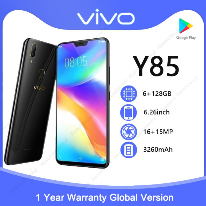 【1 Year Warranty】Vivo Y85 Phone Original with Fingerprint Recognition 6G RAM + 128G ROM Legit ...