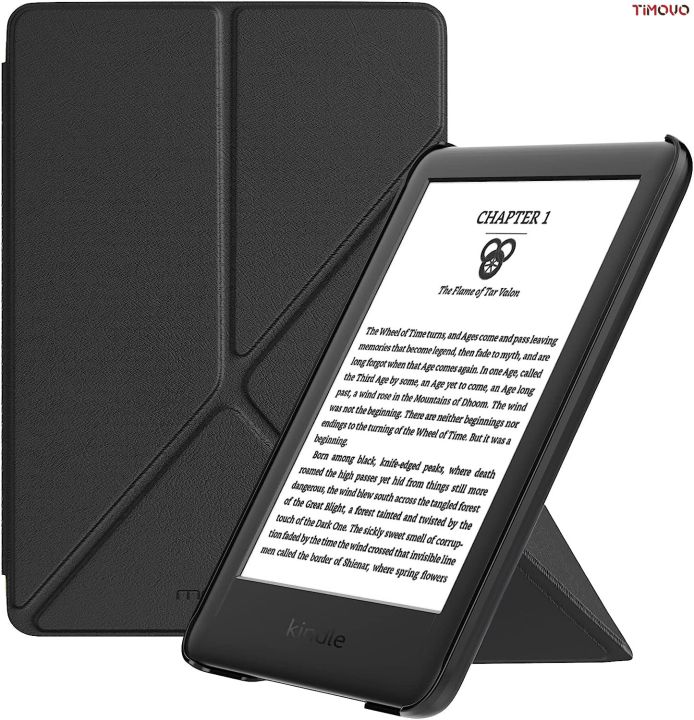 TiMOVO Case for 6 inch Kindle 11th Gen 2022, Origami Folio Cover Anti ...