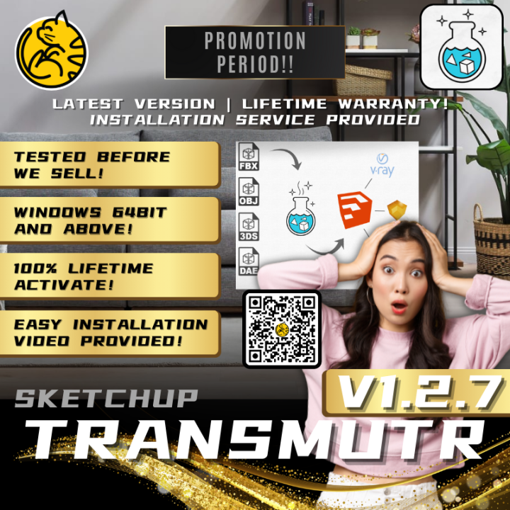 【𝗧𝗢𝗣 𝗦𝗧𝗔𝗕𝗟𝗘🎯+𝗩𝗜𝗗𝗘𝗢 𝗚𝗨𝗗𝗘】LIFETIME- TRANSMUTR 1.2.7/ 1.2.6 for Sketchup ...