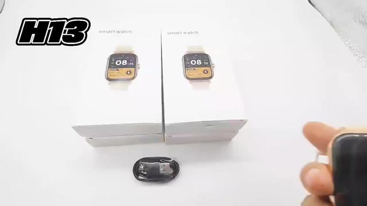 hiufh New Smart Watch H13 Bluetooth Calling Music Playback Full Screen ...