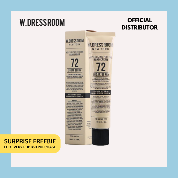W.DRESSROOM Perfumed Hand Cream No. 72 Sugar Berry 50ml | Lazada PH