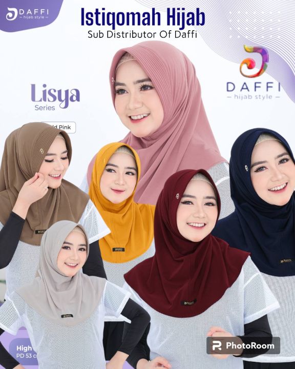 Hijab Sport Daffi LISYA Jilbab Olah raga dan Santai NEW Color | Lazada ...