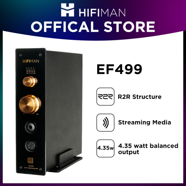 EF499 R2R DAC and Headphone Amplifier with Support for Streaming Media ...