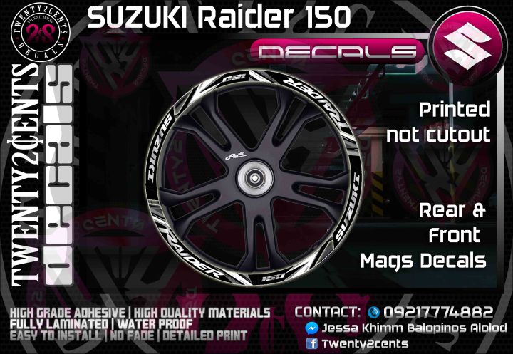 Radier 150 Mags Decals Sticker | Lazada PH