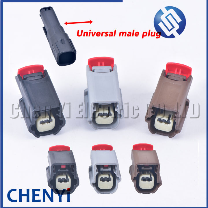 1 Pcs 2 Pin male or female Front Bumper Radar Probe collision knock ...