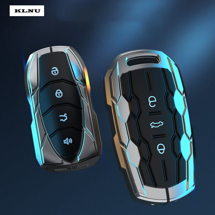 KLNU For Proton X50 Car Key Case Zinc Alloy Silicon Smart Keyless ...