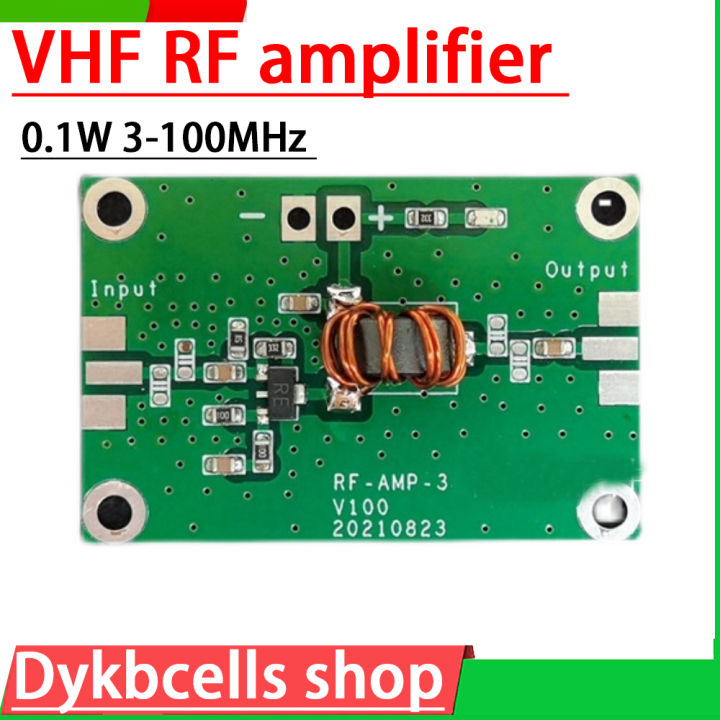 3-100MHz 0.1W VHF RF POWER amplifier 20dB FOR Ham Radio Buffering ...
