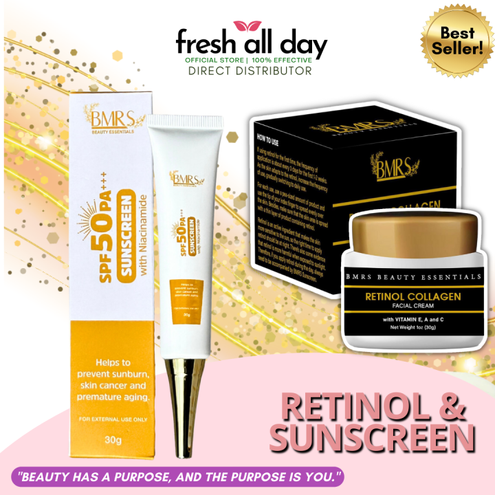 BMRS DUO RETINOL COLLAGEN Facial Cream Original Anti-aging Defense ...