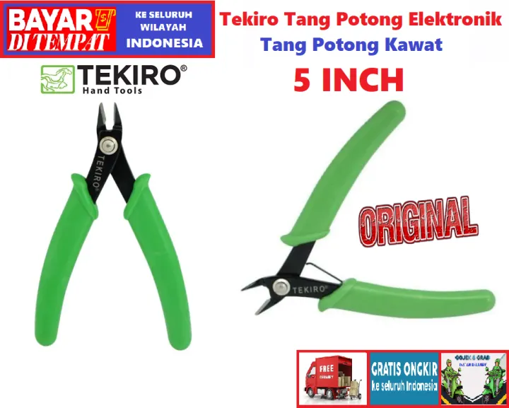 Tang Potong Elektronik Tang Potong Kawat Tekiro -5 INCH | Lazada Indonesia