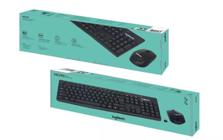 Logitech Wireless Combo Mk290 Keyboard And Mouse Set Lazada Ph