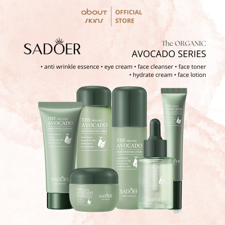 ABOUT SKINS SADOER The ORGANIC Avocado Series Skincare | Lazada