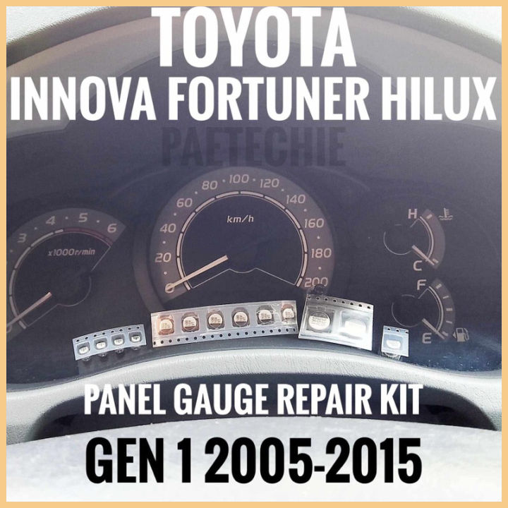 Toyota Innova Hilux Fortuner Speedometer Instrument Cluster Panel Gauge ...