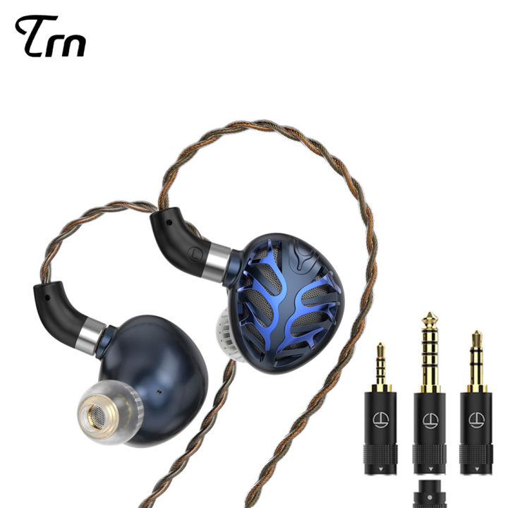 TRN Azure Dragon In-ear Earphones 3.5/2.5/4.4mm Interchangeable Audio ...