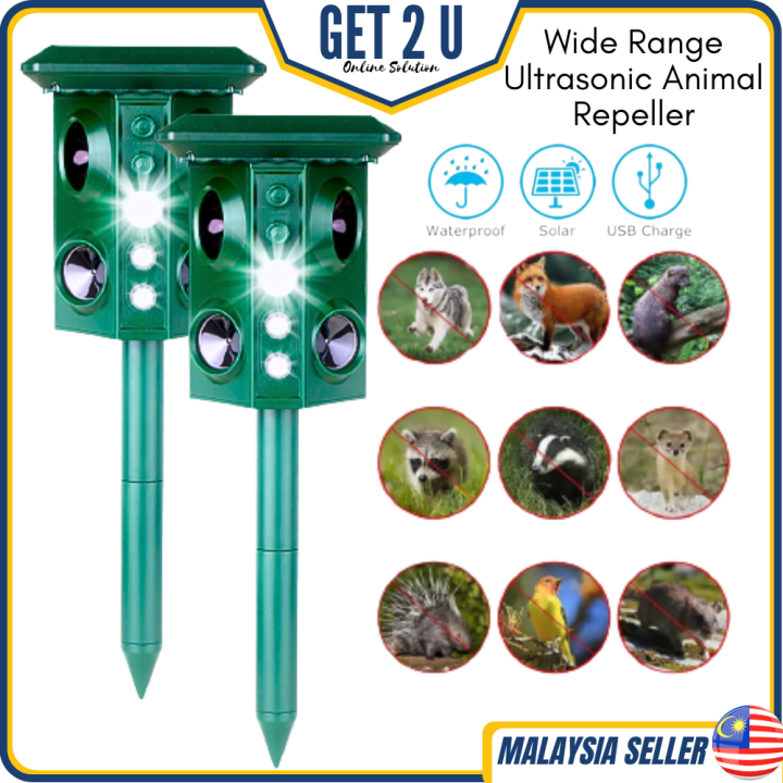 Penghalau Binatang Haiwan Kebun Kucing Anjing Animal Repeller Animal ...