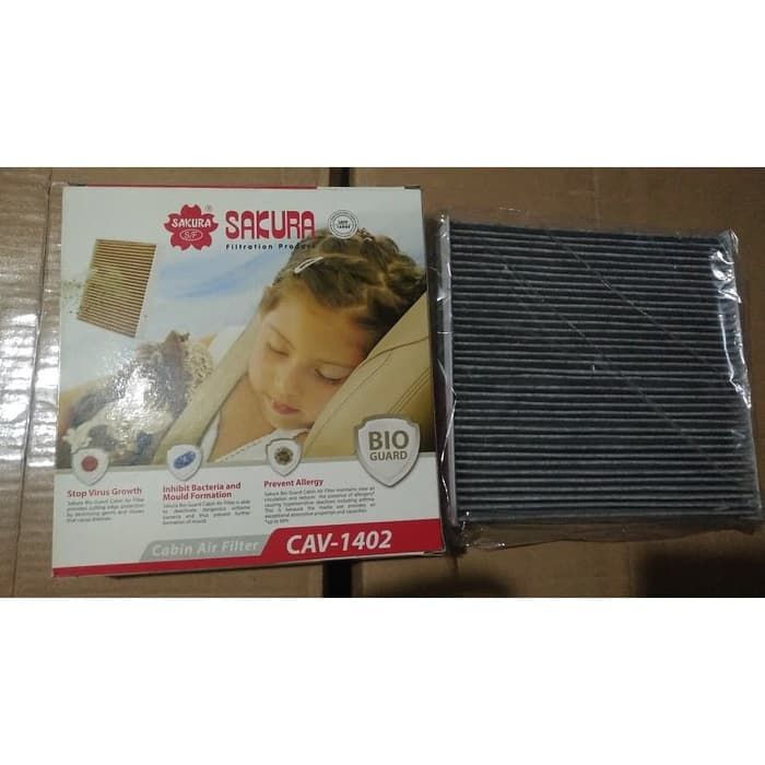 ไส้กรอง AC Filter Bio Guard Carbon Gran Max Sakura CAV-1402 | Lazada.co.th