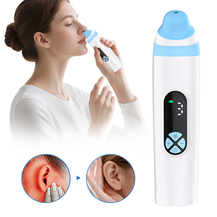 Electric Ear Pressure Relief Device Eustachian Tube Unclogger Balancing ...