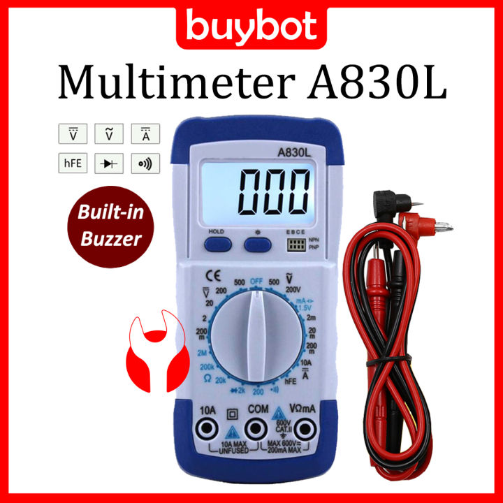 Multimeter Digital A830L buybot / Avometer Multitester Voltmeter ...