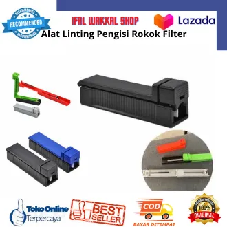ORIGINAL alat linting pengisi tembakau rokok filter cigarette wrapping ...