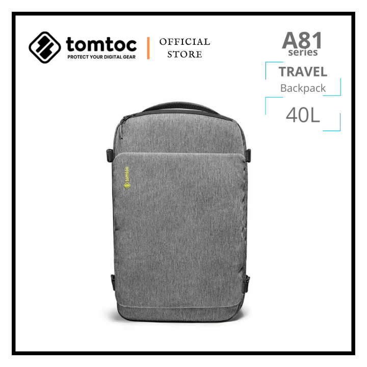 tomtoc A81 Travel Backpack 40L, Flight Approved Carry on Luggage Hand ...